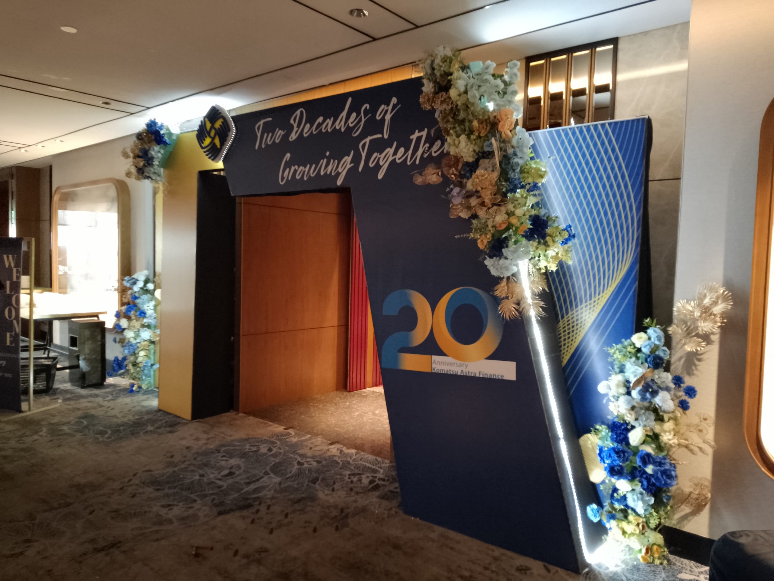 Sewa Welcome Gate Event Jakarta - Design Request By Custom